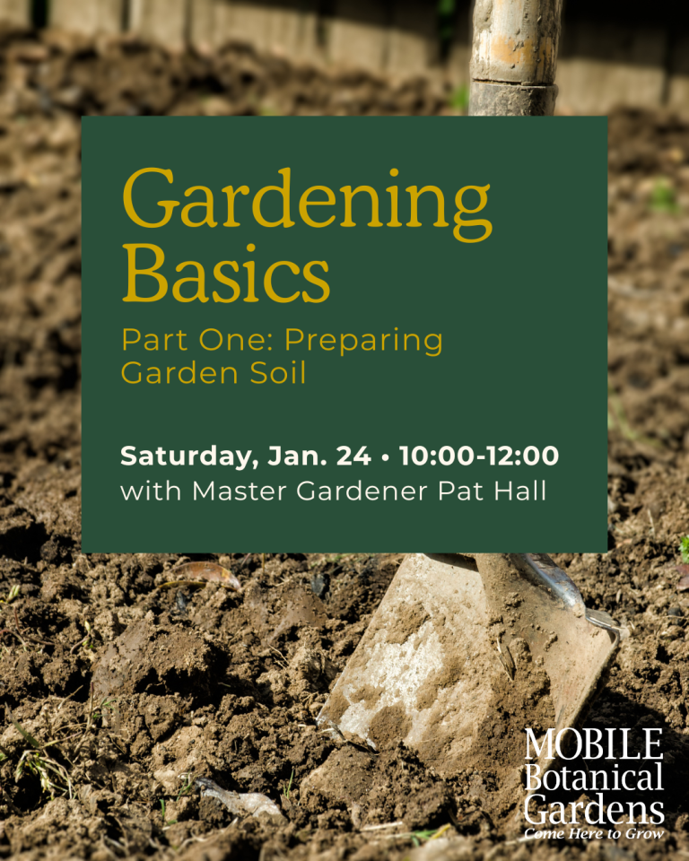 Gardening Basics Part 1: Preparing Garden Soil - Mobile Botanical Gardens